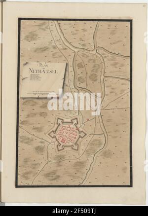 Plan of Neuhæusel Stock Photo - Alamy
