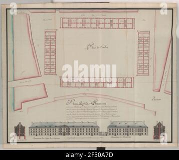 Metz, barracks, cracks and cuts Stock Photo - Alamy