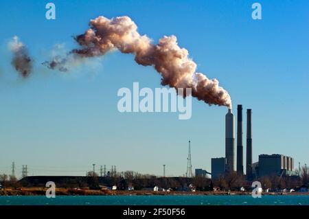 Air Pollution Gary Indiana Stock Photo - Alamy