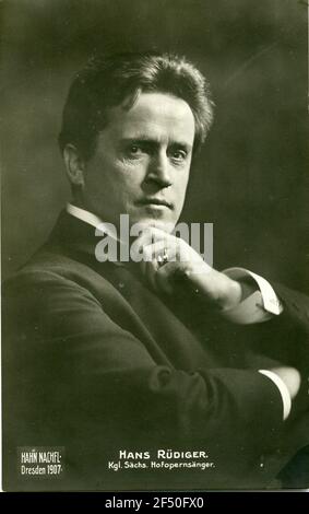 Portrait Hans Rüdiger Stock Photo - Alamy