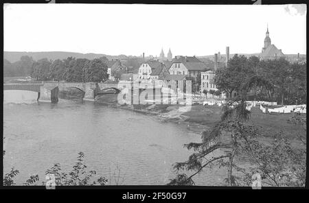 Rochlitz. View over the trough on the castle Stock Photo - Alamy