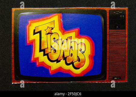 Postcard of the logo of popular 1970s UK children's television ...