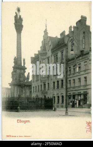 View of elbogen Elbogen. View of elbogen Stock Photo - Alamy