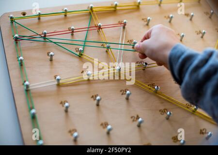 Geoboard for developing mathematical thinking and problem solving ...