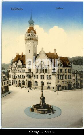 Rathaus Waldheim. town hall Stock Photo - Alamy