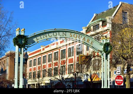 Lincoln Square, Chicago, Illinois Stock Photo - Alamy