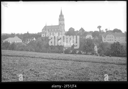 Staula. View of Staucha Stock Photo - Alamy