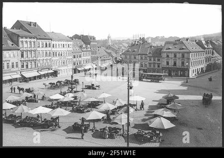 Marketplace Teplitz. Marketplace Stock Photo - Alamy
