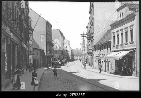Main road Riesa. Main road Stock Photo - Alamy