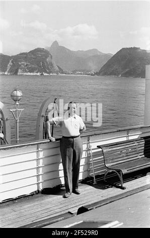 Travel photos Brazil. Entrance of the passenger ship "Cap Arcona" in ...