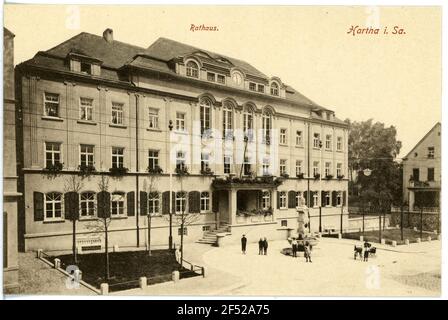 Rathaus Hartha. Rathaus Stock Photo - Alamy