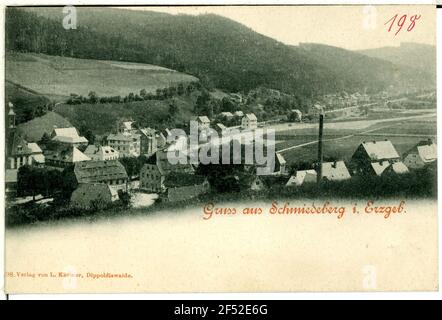 Schmiedeberg. overall view Stock Photo - Alamy