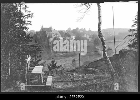 View from the Bastei Lauenstein. View from the Bastei Stock Photo - Alamy