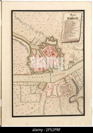 Plan de Bayonne Stock Photo - Alamy