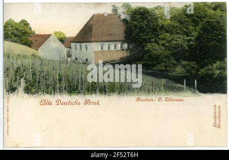 Old German Bosel Meissen. Old German Bosel Stock Photo - Alamy