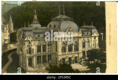 Karlsbad. Kaiserbad (1895 Stock Photo - Alamy