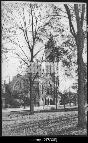Portland, Oregon. First Congregational Church Stock Photo - Alamy
