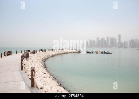 Activities Intercontinental Beach, Doha, Qatar Stock Photo - Alamy