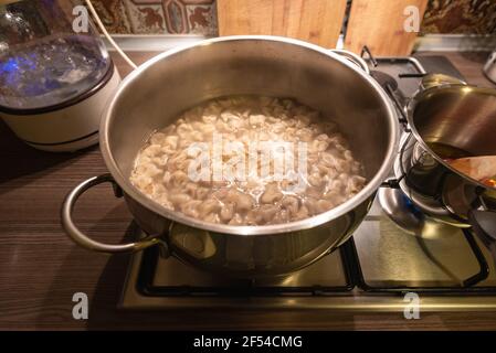 Manti is a traditional and tasty Turkish food, very similar to Italian ...