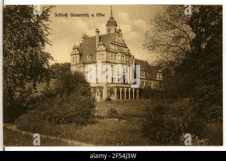 Lock Gauernitz. Schloss Stock Photo - Alamy