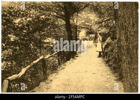 Parks in Saxony, Mittweida, 1921, Landkreis Mittelsachsen, Stadtpark ...