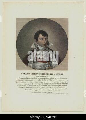 The portrait of Gérard-Christophe-Michel Duroc, Duke of Frioul, by ...