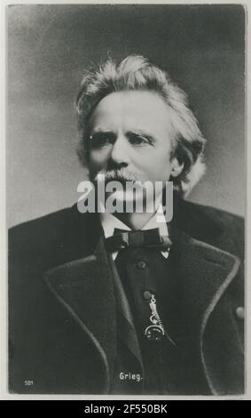 Portrait Edvard Grieg Stock Photo - Alamy
