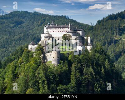 Hohenwerfen castle in Austria Stock Photo - Alamy