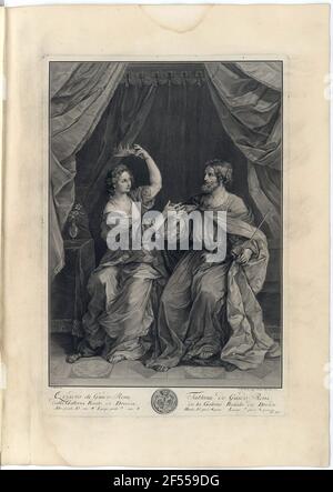 Ninus hands his crown of the Semiramis Stock Photo - Alamy