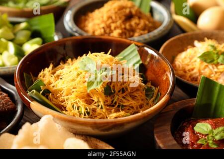 Nasi Ulam, Ulam Rice, Traditional Food of Indonesia Stock Photo - Alamy
