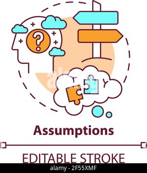 Icon for assumptions Stock Vector Image & Art - Alamy