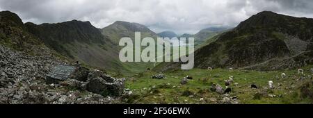 Lakeland Bothy Buttermere Lake District Cumbria England Stock Photo - Alamy