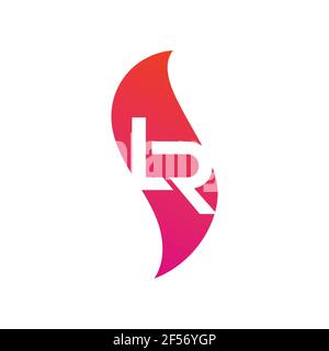 LR. Monogram of Two letters L & R. Luxury, simple, stylish and elegant ...