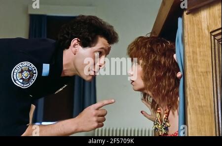 POLICE ACADEMY, Steve Guttenberg, Georgina Spelvin, 1984, (c) Warner ...