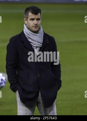 Munich, Germany. 24th Mar, 2021. FC Bayern Campus before the Uefa Women ...