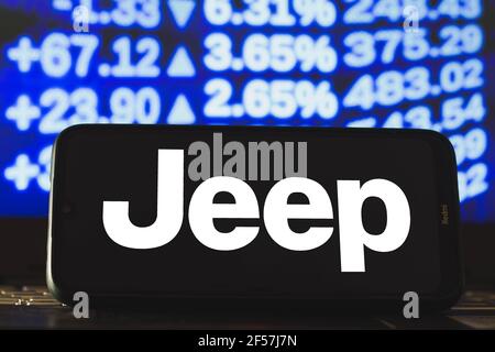 Brazil. 24th Mar, 2021. In this photo illustration an eToro logo seen ...