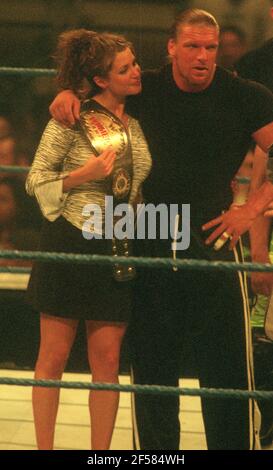 Stephanie McMahon & Triple HHH 2000 Photo By John Barrett/PHOTOlink ...