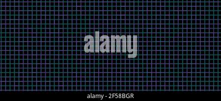 Abstract illustration of green neon grid networks against black ...