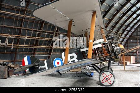 British Sopwith Camel vintage WWI military airplane at the Geneseo Air ...