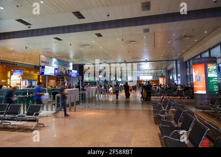 Jeddah, Saudi Arabia – February 16, 2018: International Terminal at ...