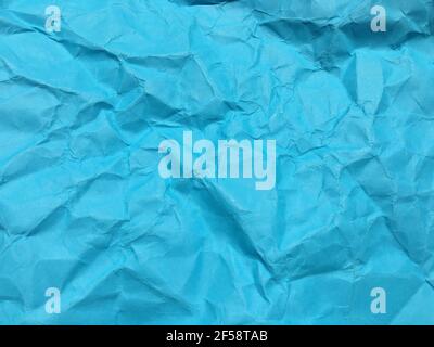 Modern blue crumpled paper texture background for Design Stock Photo ...