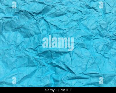 Modern blue crumpled paper texture background for Design Stock Photo ...