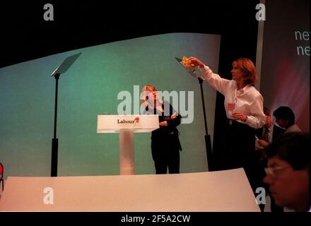 The late Labour leader John Smith with his eldest daughter Sarah, at ...