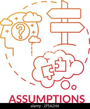 Assumptions concept icon Stock Vector Image & Art - Alamy