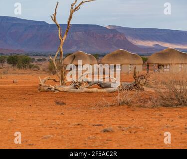NAMIB NAUKLUFT PARK, NAMIBIA - JANUARY 06. 2021: We Kebi Safari Lodge ...