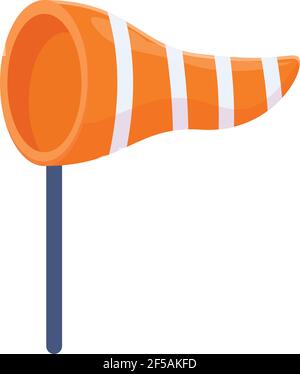 Red and white windsock cartoon illustration Stock Vector Image & Art ...
