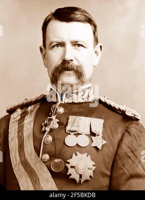 SIR CHARLES WARREN British army commander and soldier, police ...