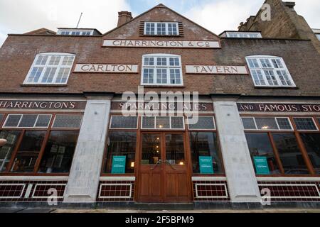 The Carlton Tavern pub in South Kilburn was unlawfully demolished, and ...
