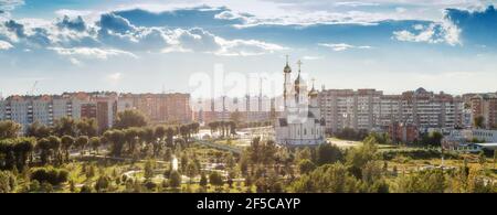 Transfiguration Church in Abakan Stock Photo - Alamy