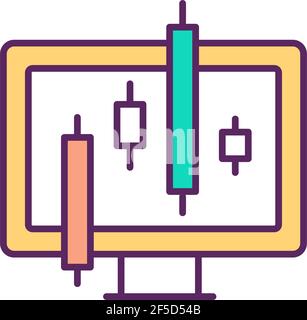 market volatility icon illustration design Stock Vector Image & Art - Alamy